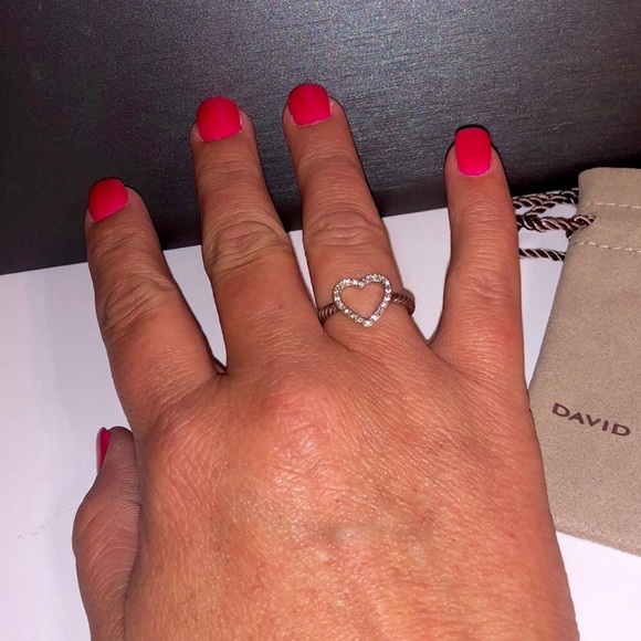 David Yurman | Jewelry | Sold David Yurman Heart Ring | Poshmark